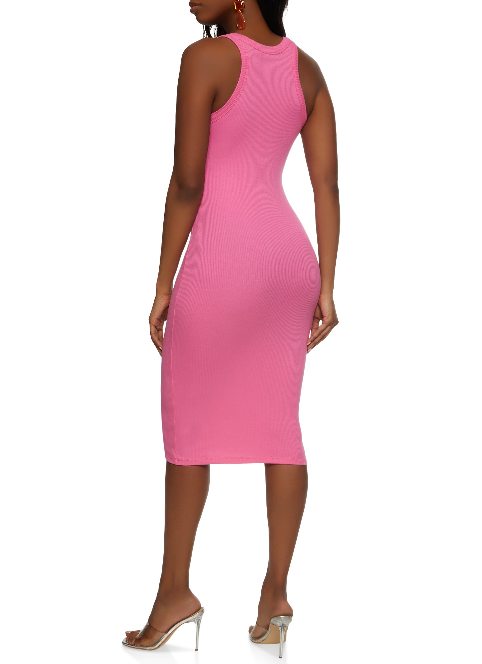 Rib Knit Bodycon Tank Dress
