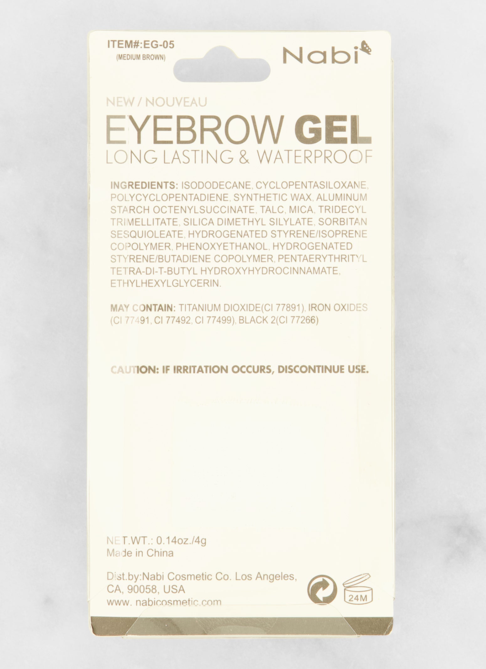 Tinted Eyebrow Gel