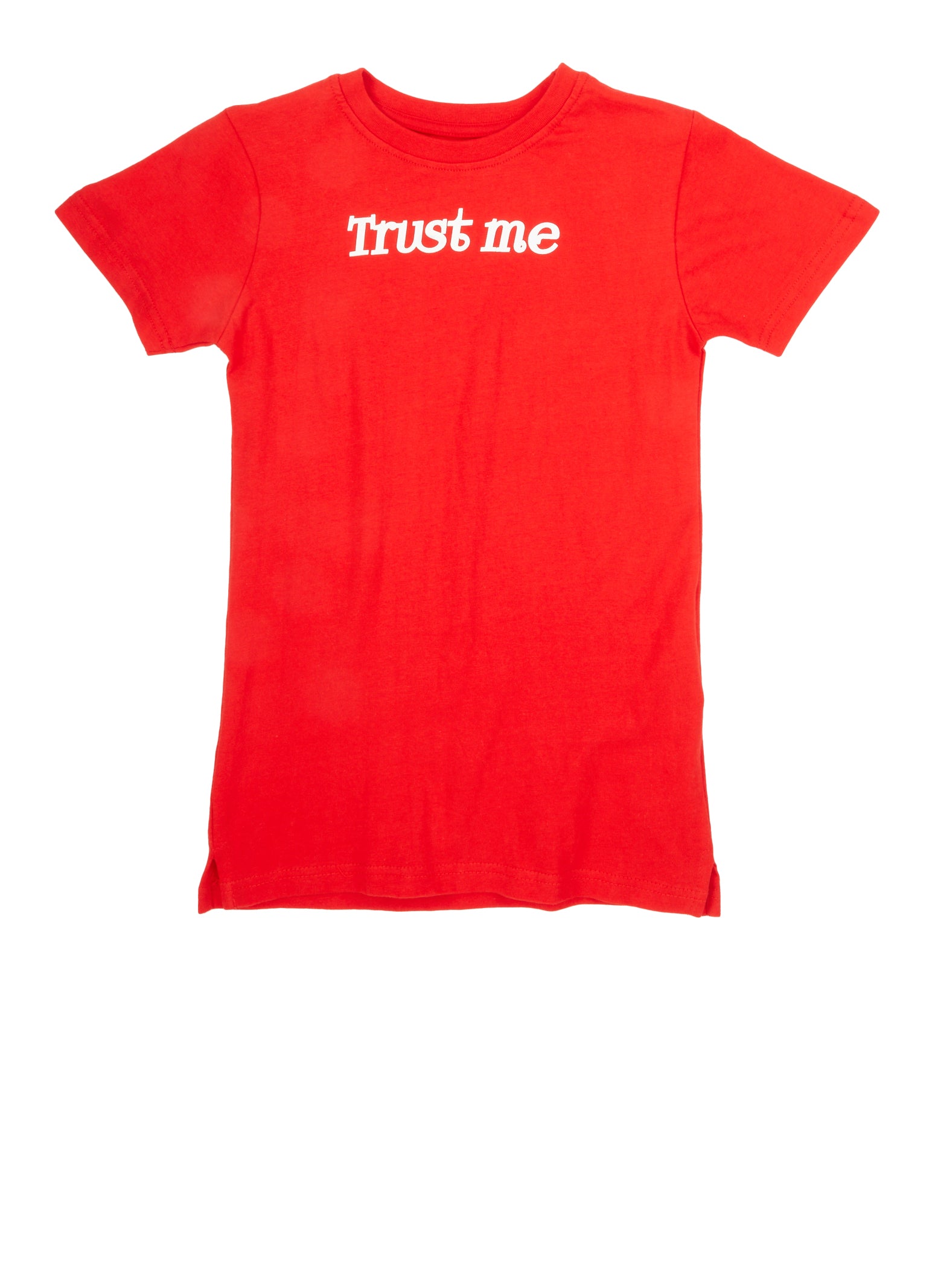 Boys Trust Me Crew Neck Graphic Tee