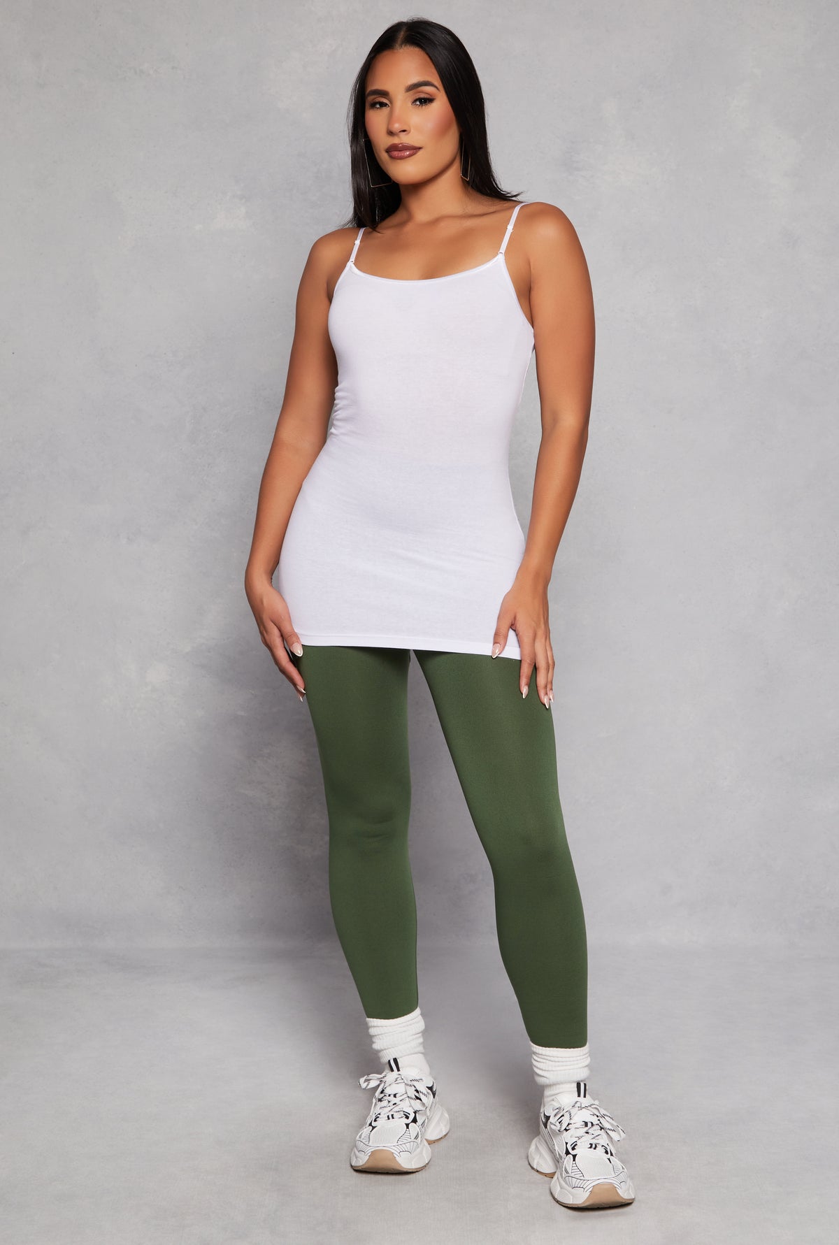 Scoop Neck Basic Cami