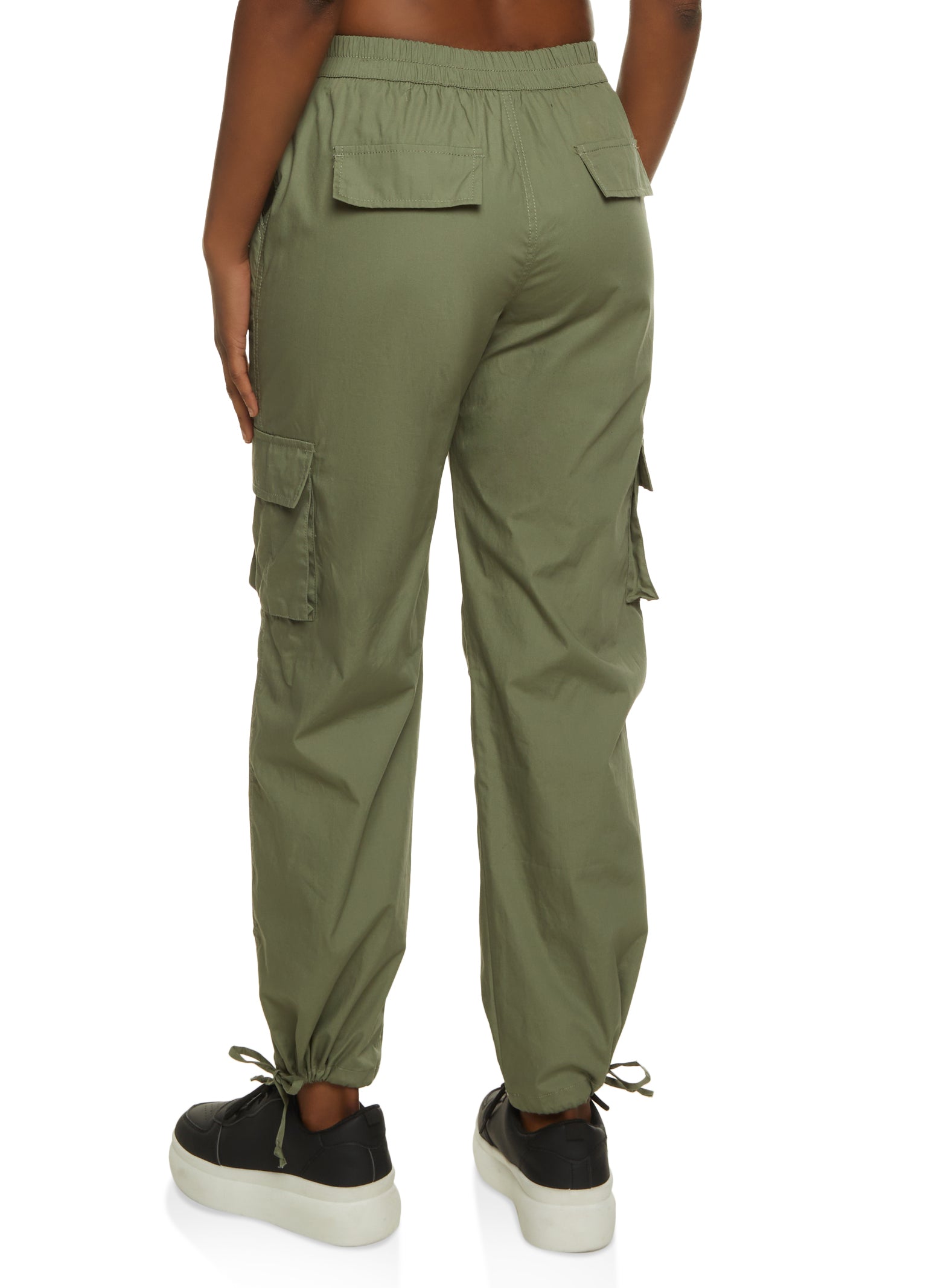 Poplin Cargo Pants