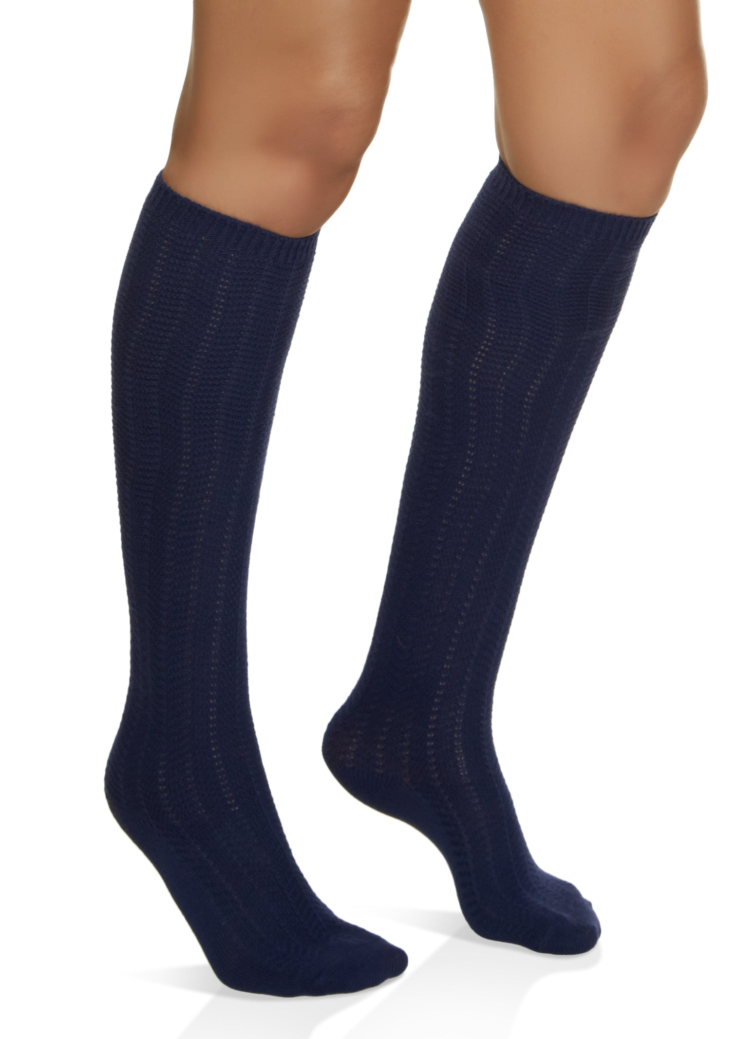 Herringbone Knit Tall Socks Size 9 11 herringbone-knit-tall-socks-size-9-11